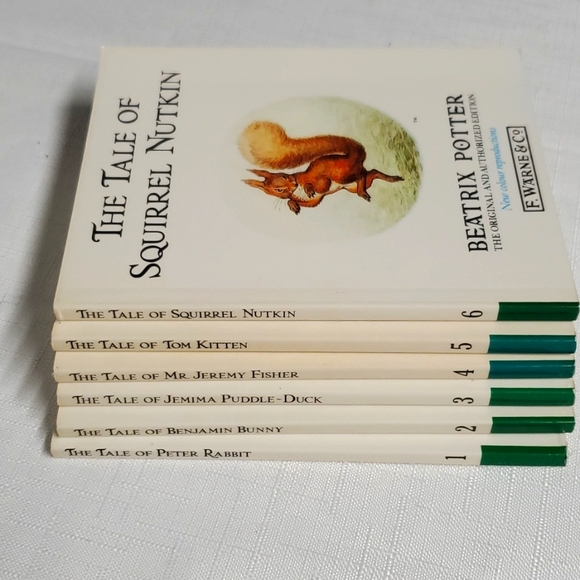 Beatrix Potter | Toys | Vtg 99 Beatrix Potter Book Set Peter Rabbit ...